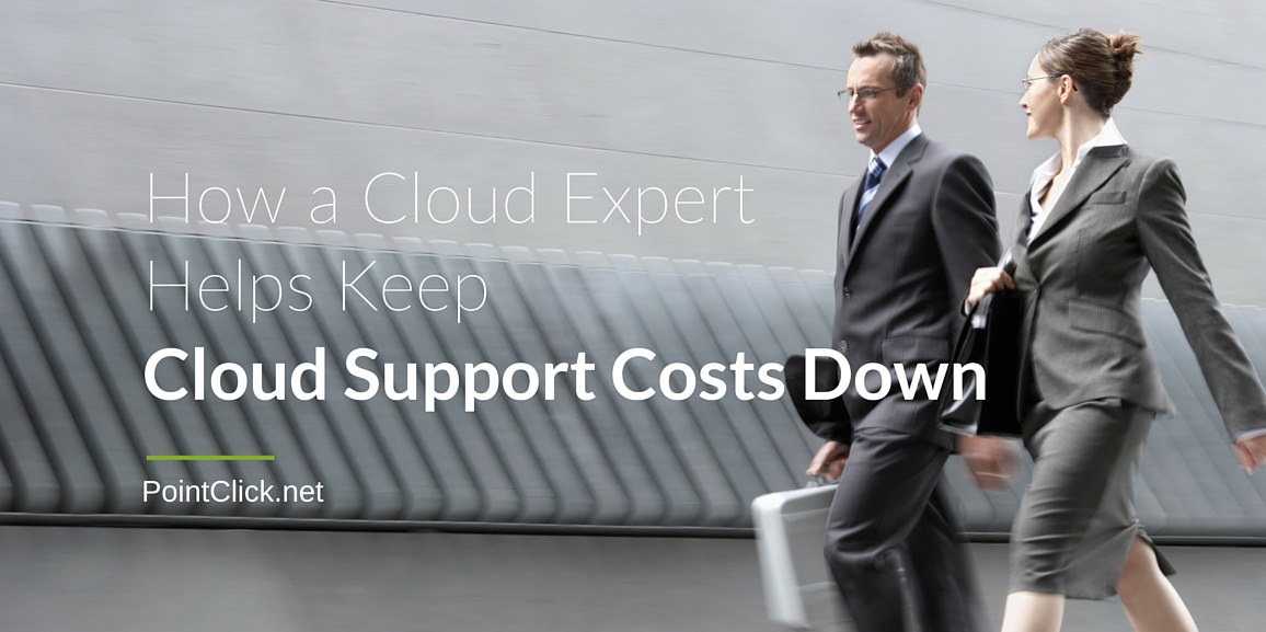 How a Cloud Expert Helps Keep Cloud Support Costs Down - PointClick